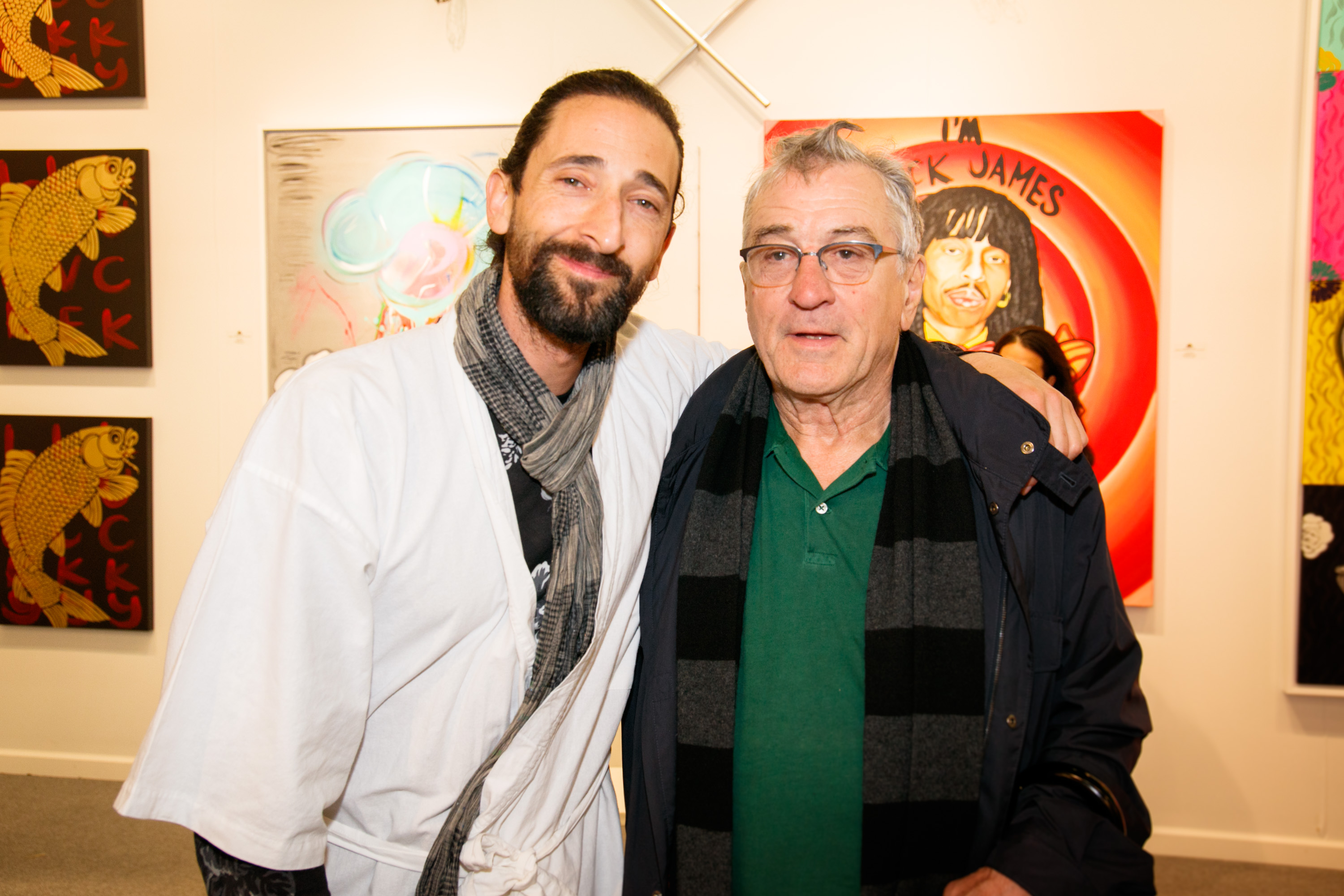 Adrien Brody’s exhibit “Hooked” Star-Studded Opening | Luxe Beat Magazine