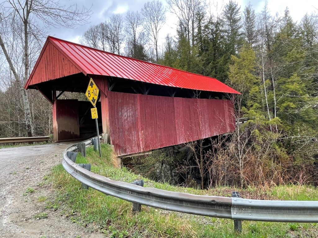 Covered wooden bridges are the quintessential stars of the Green ...