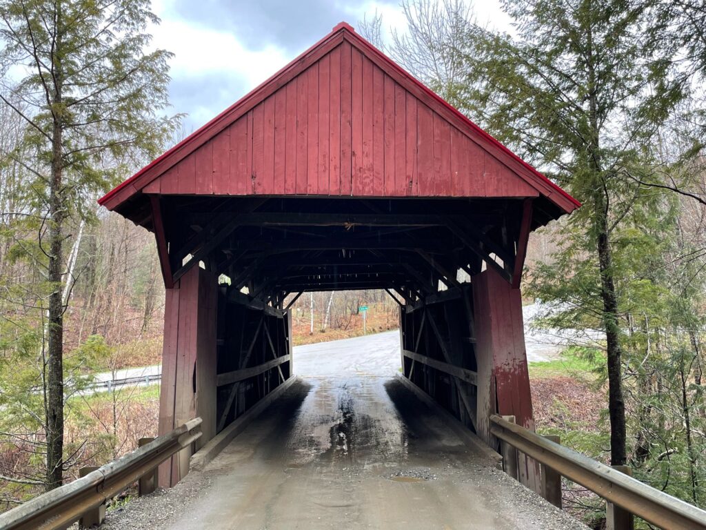 Covered wooden bridges are the quintessential stars of the Green ...