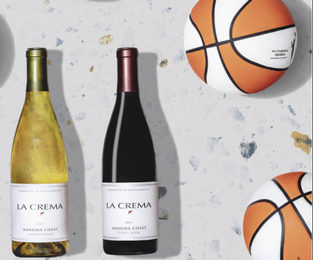 La Crema Winery Slam Dunks A Partnership With The WNBA - Luxe Beat Magazine