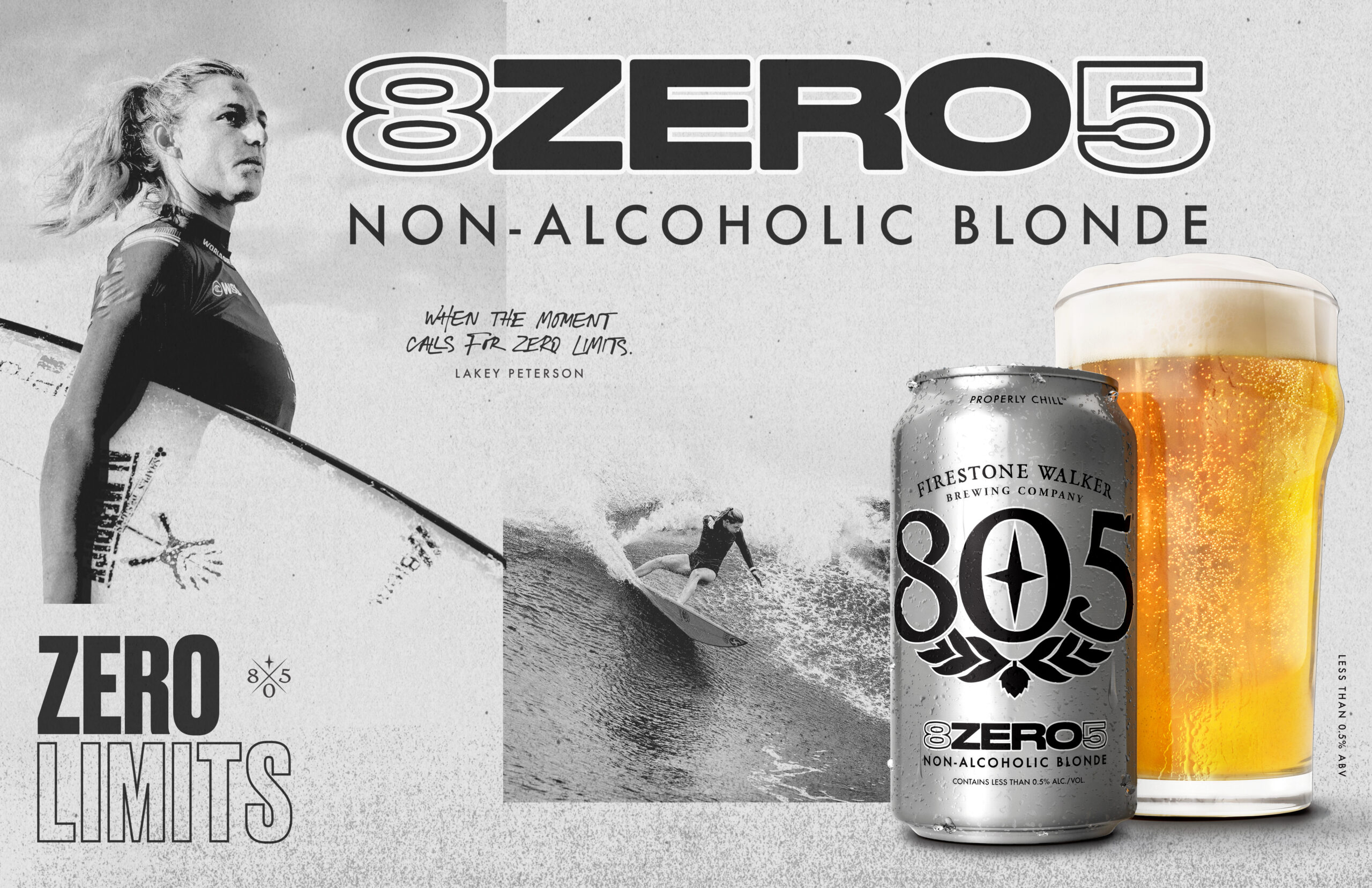 Non-Alcoholic 8ZERO5 Beer & FRe Wine For Sober October - Luxe Beat Magazine